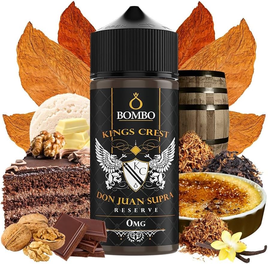 King's Crest - Don Juan Supra Reserve | E-Liquid 120ml | Vapelab