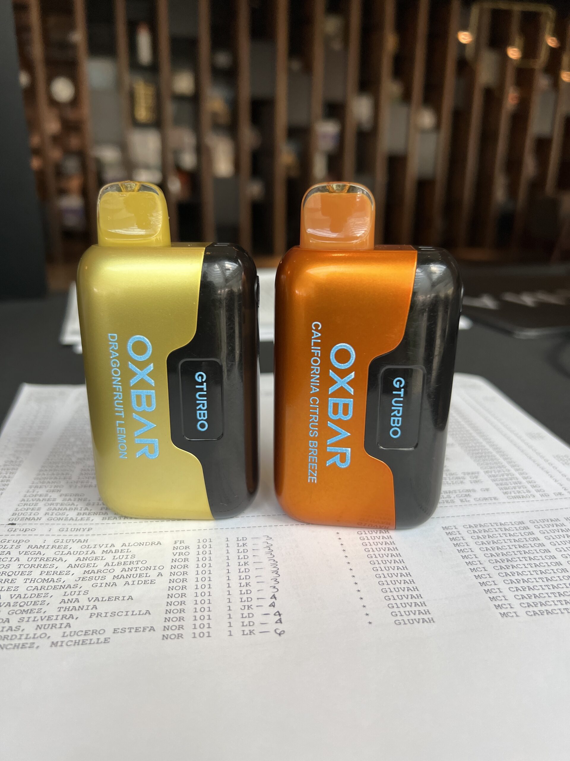Oxbar GTurbo 36K Vape Recargable al mejor precio | Vapelab