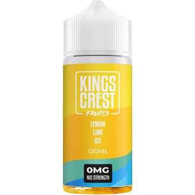King's Crest Fruits - Lemon Lime Ice | E-Liquid 120ml | Vapelab